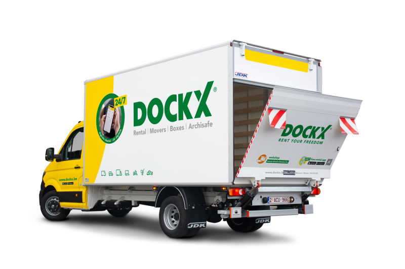 Bestelwagen huren bij Brico