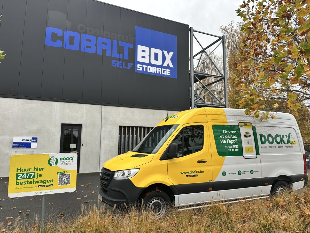 Welkom bij Dockx Pick-up Point Cobalt Box (Ardooie)